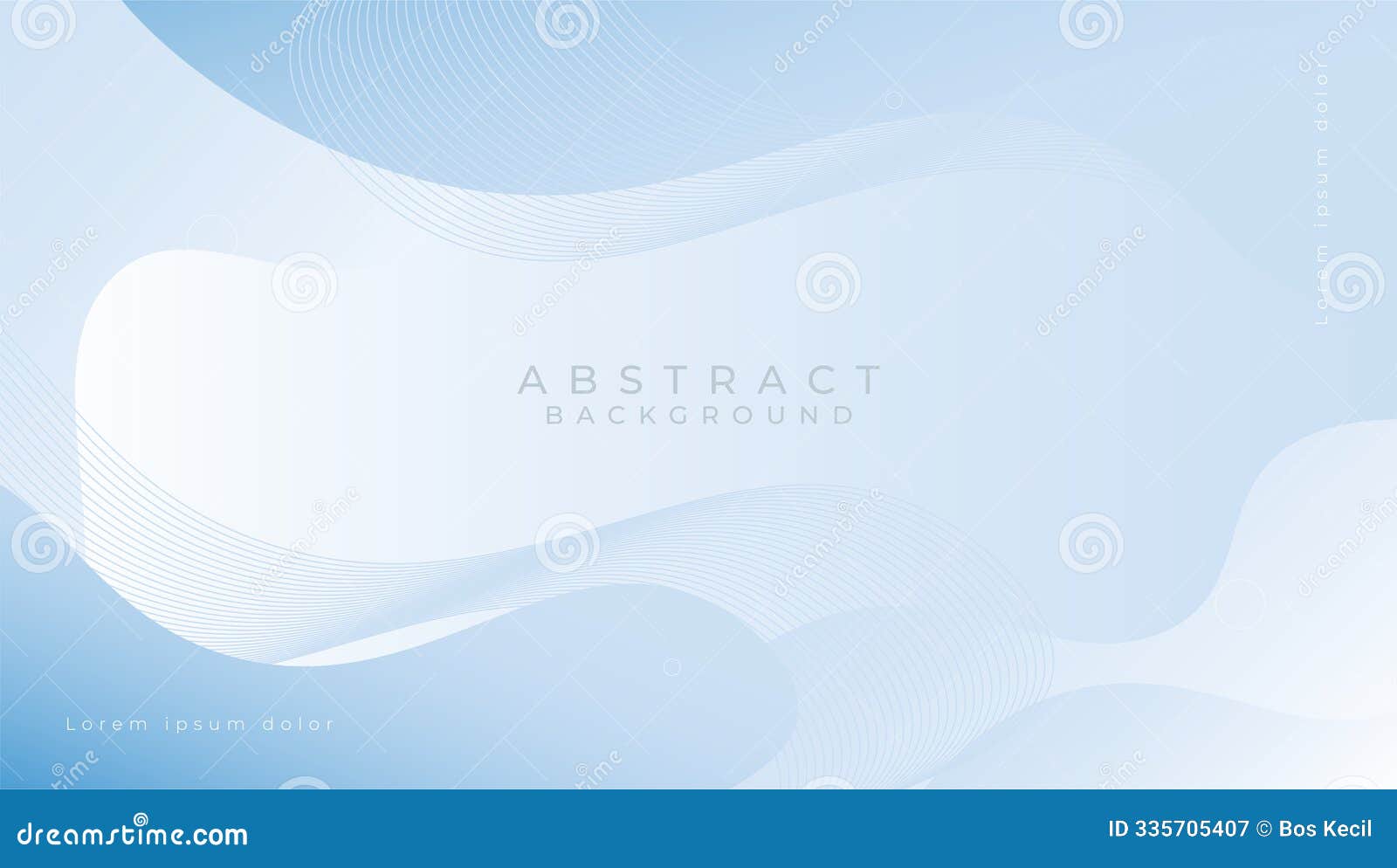 Light Blue Abstract Background Design Stock Illustration - Illustration ...