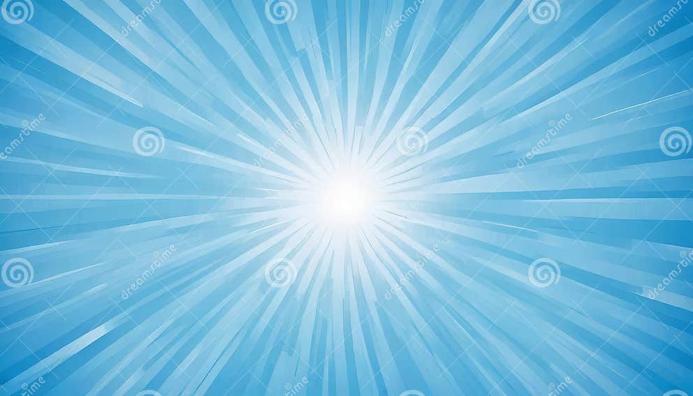 Light Blue Abstract Background with Radial Gradient Effect Stock ...