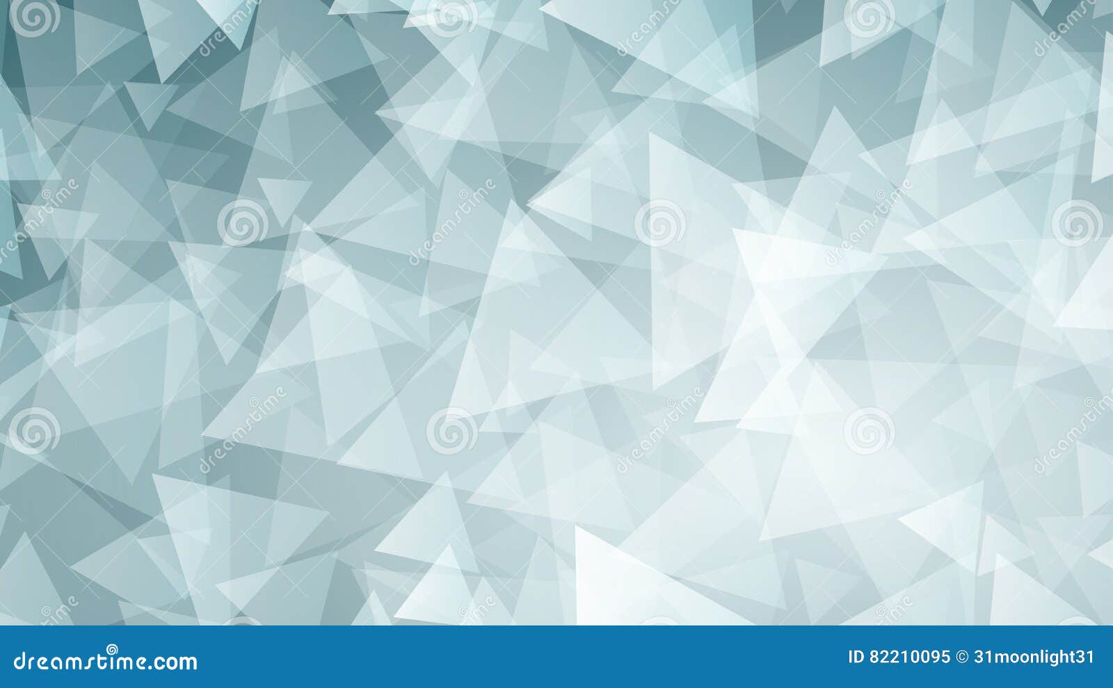 Light Blue Abstract Background of Small Triangles Stock Vector ...