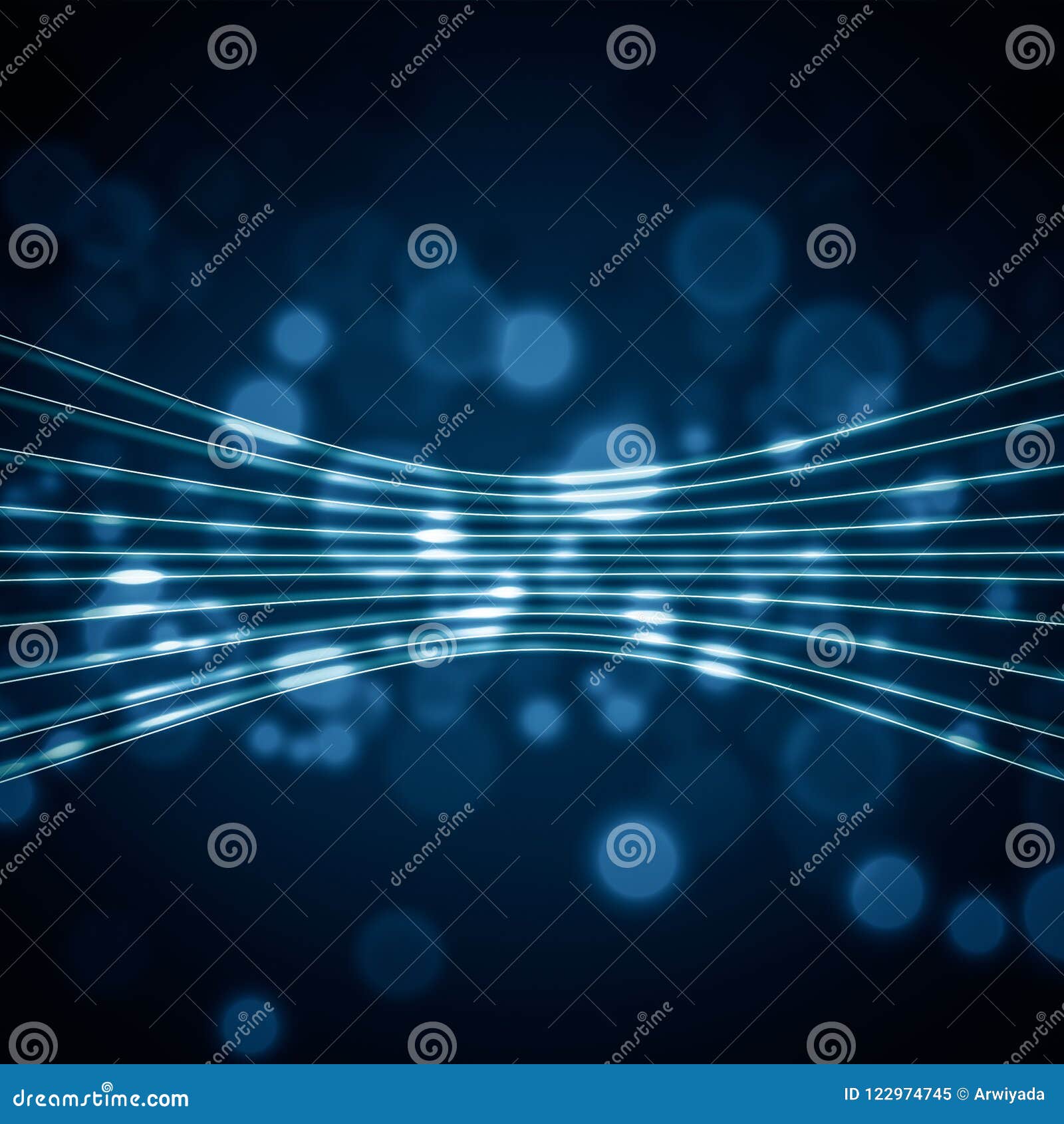 Light Blue Abstract Backgrounds with Light Bokeh, Abstract Matrix Like ...