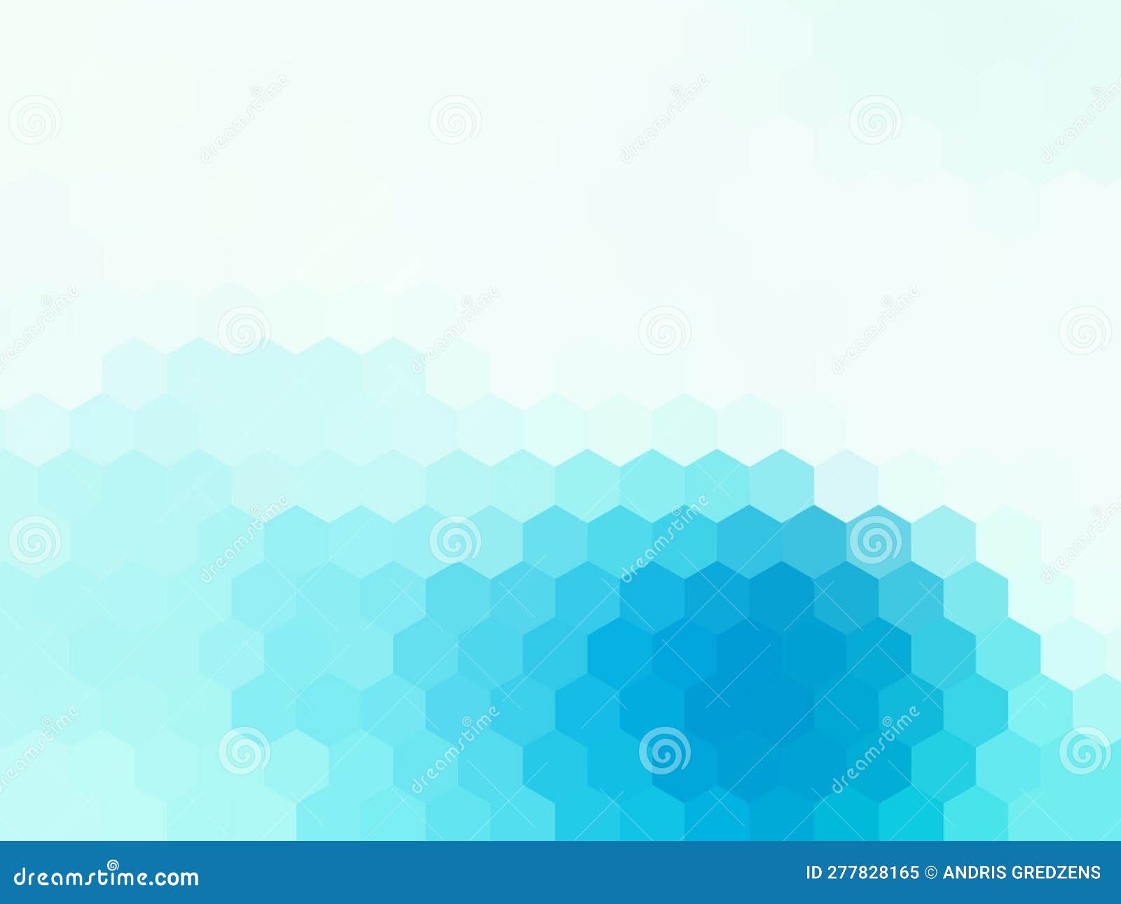 Blue Abstract Hexagon Background Stock Illustration - Illustration of ...
