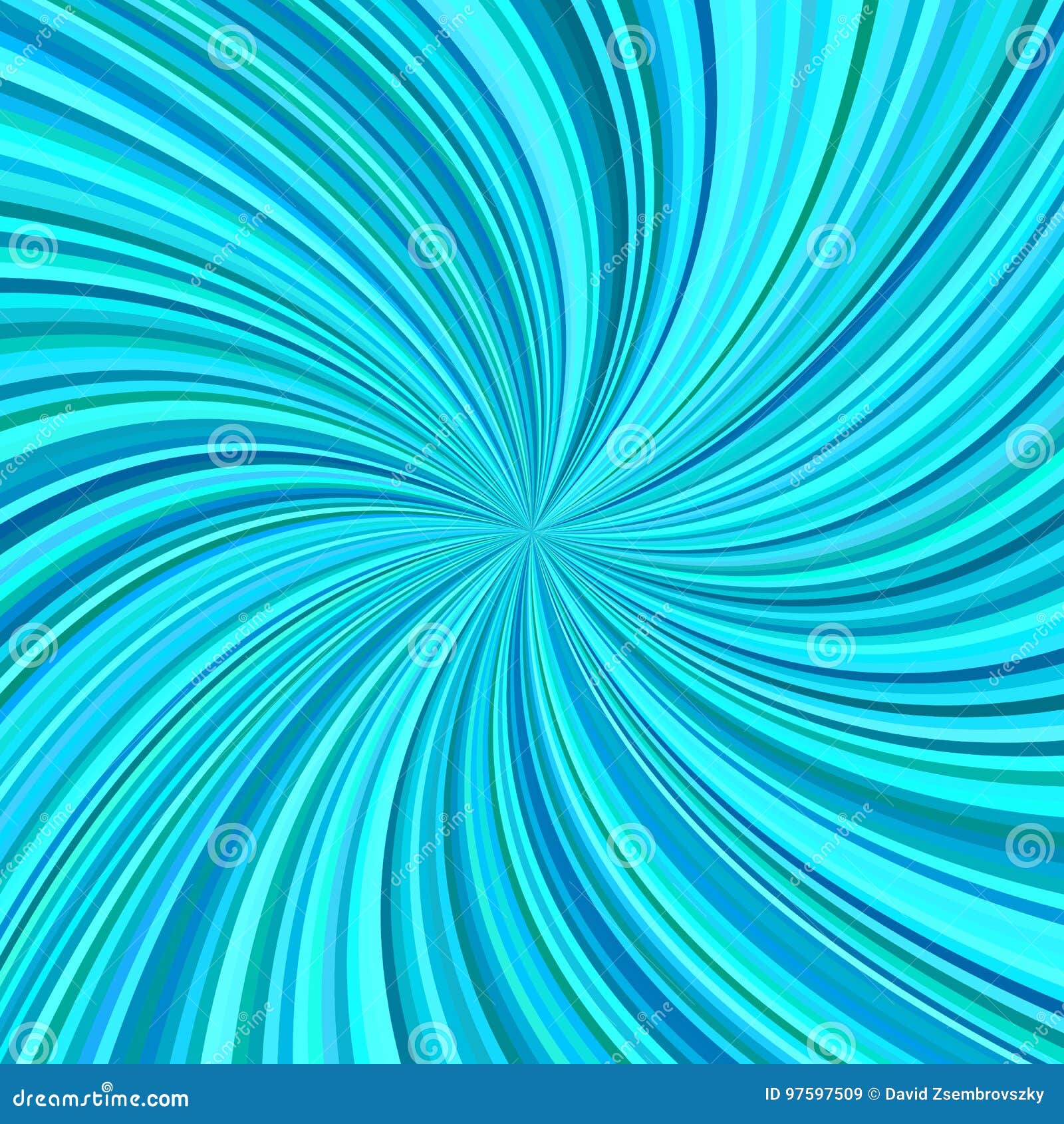 Light Blue Abstract Spiral Background Stock Vector - Illustration of ...