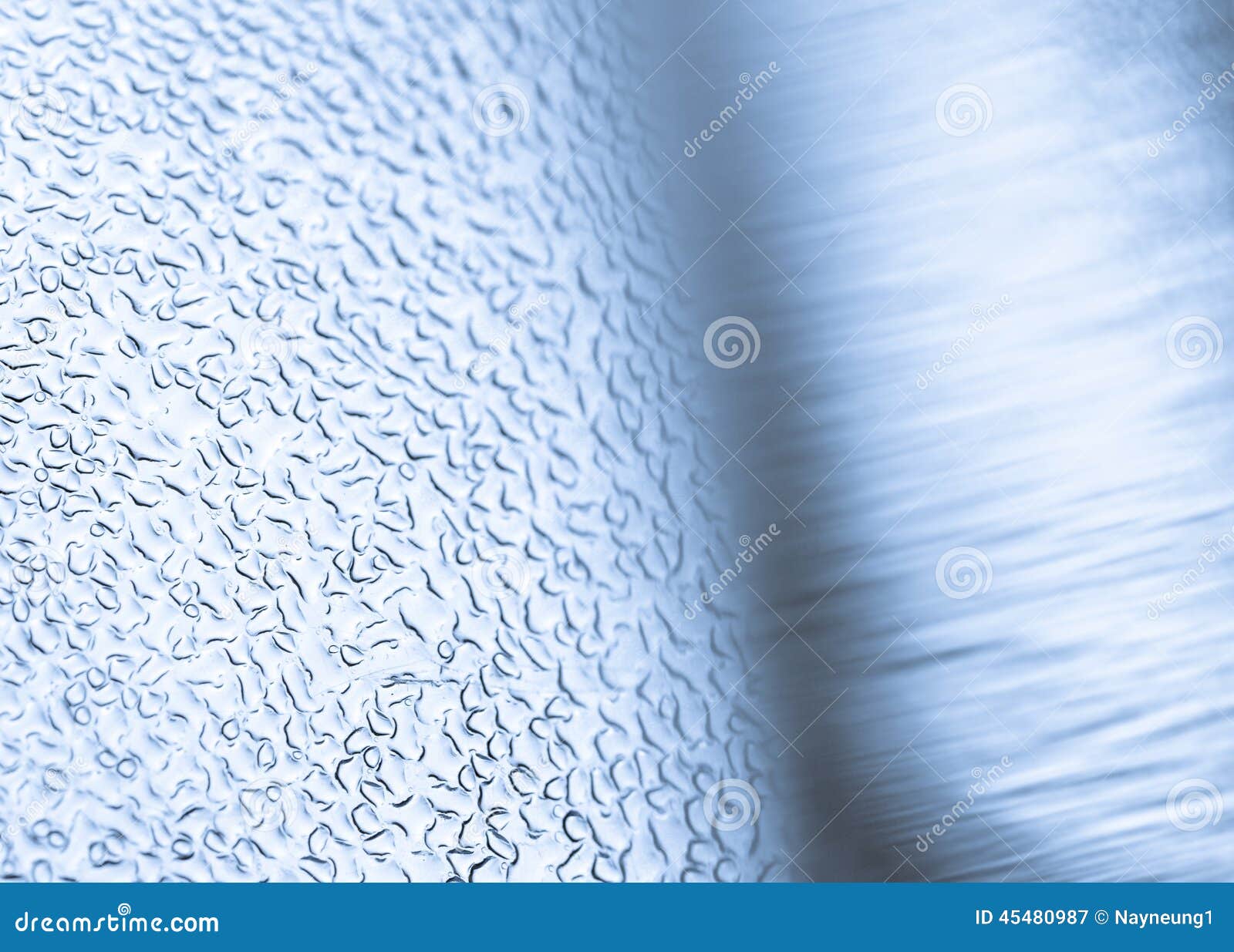 Light Blue Abstract Water Drops Background. Stock Image - Image of ...