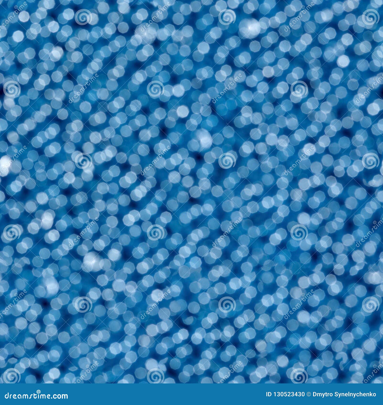 Light Blue Background Beautiful Bokeh. Seamless Square Texture. Party ...