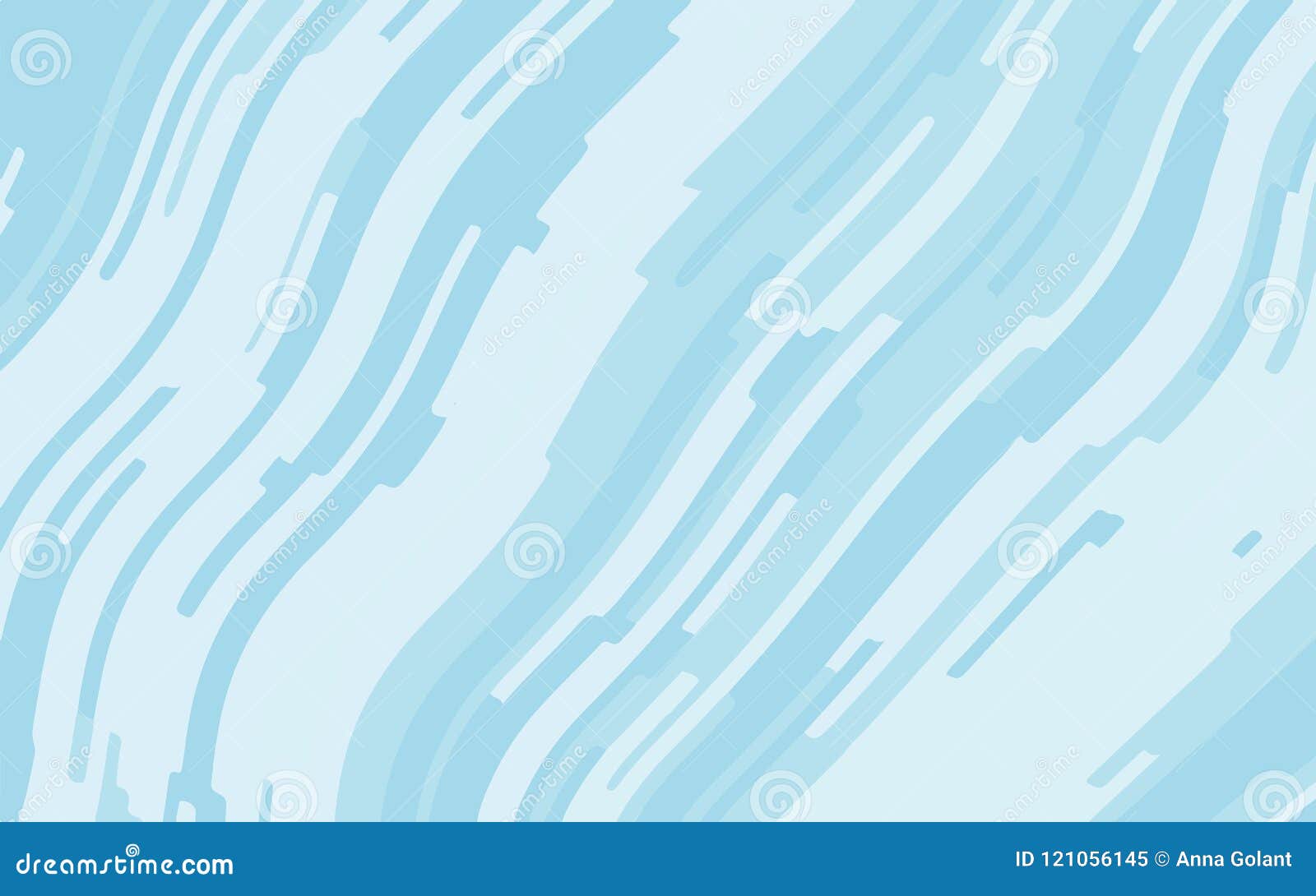 Light Blue Background with Optical Effect. Curved Lines. Minimal Design ...
