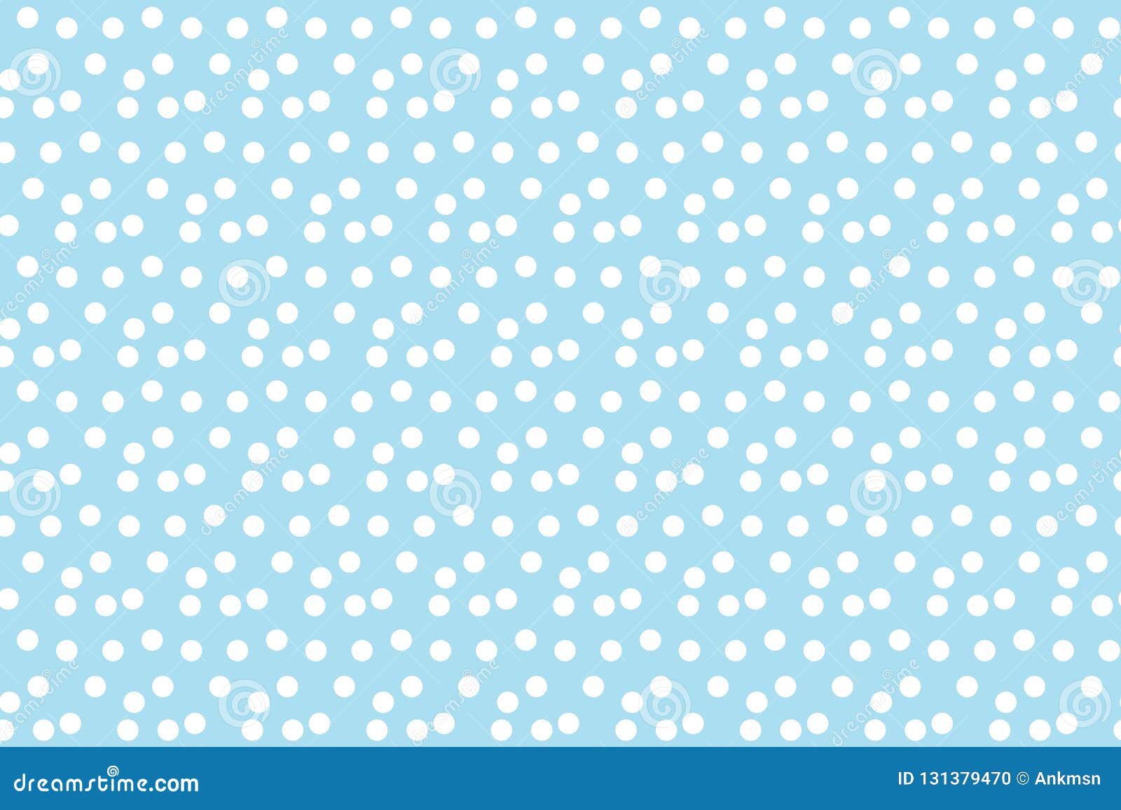 Light Blue Background Random Scattered Dots Seamless Pattern Stock ...