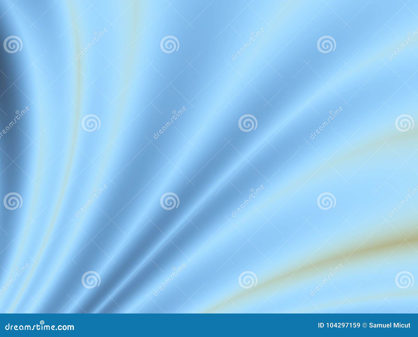 Light Blue Background with Sweeping Curves Stock Illustration ...