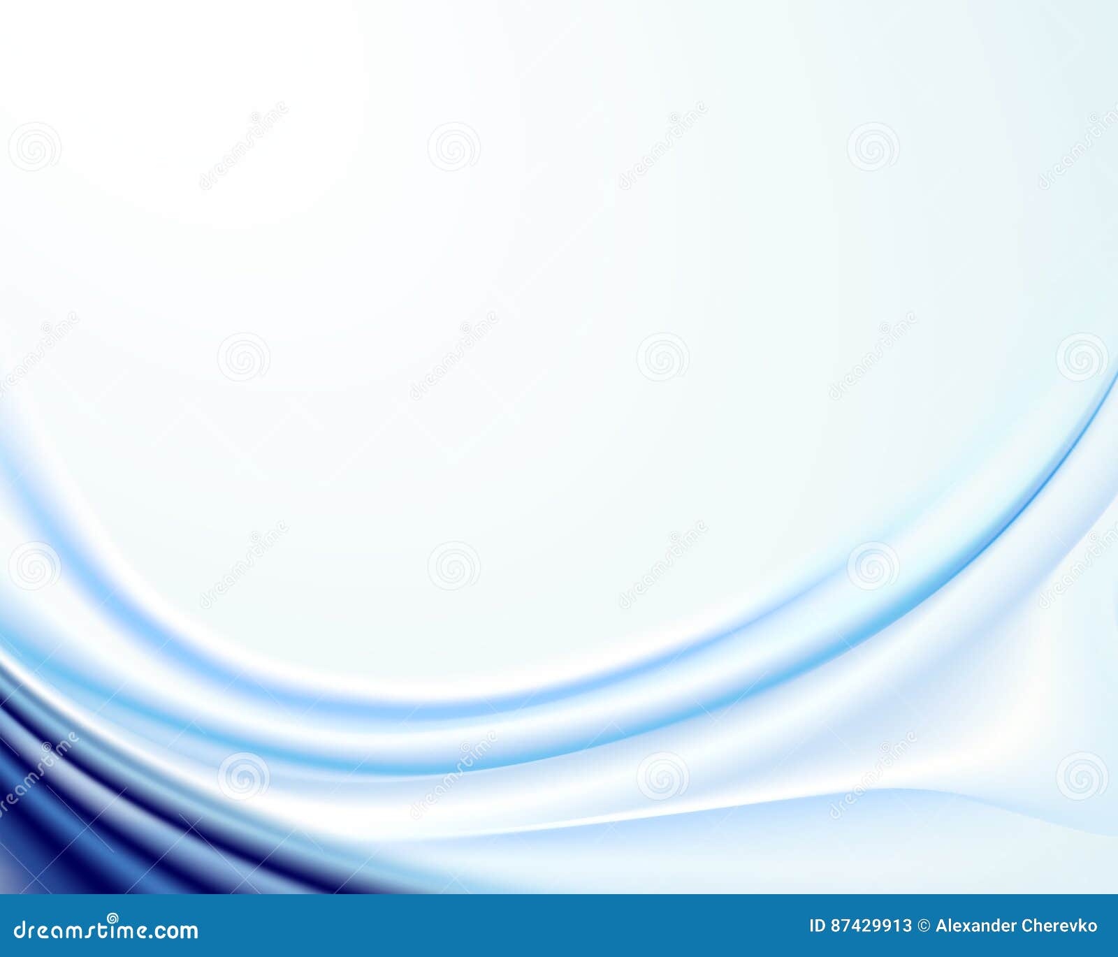 Light Blue Background with Waves Stock Vector - Illustration of banner ...