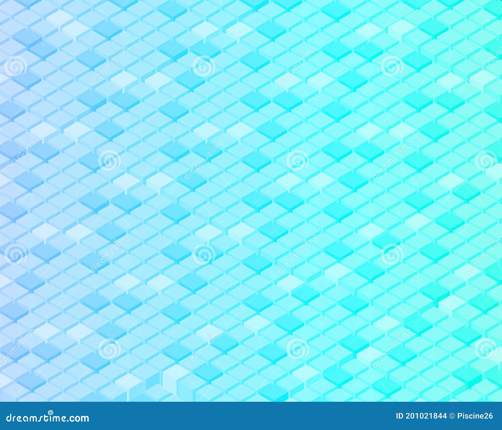 Light Blue Block Pattern Background Vector Stock Vector - Illustration ...