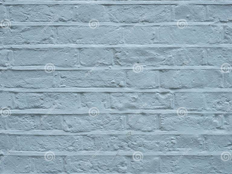 Light Blue Brick Wall Background Stock Image - Image of building, brick ...