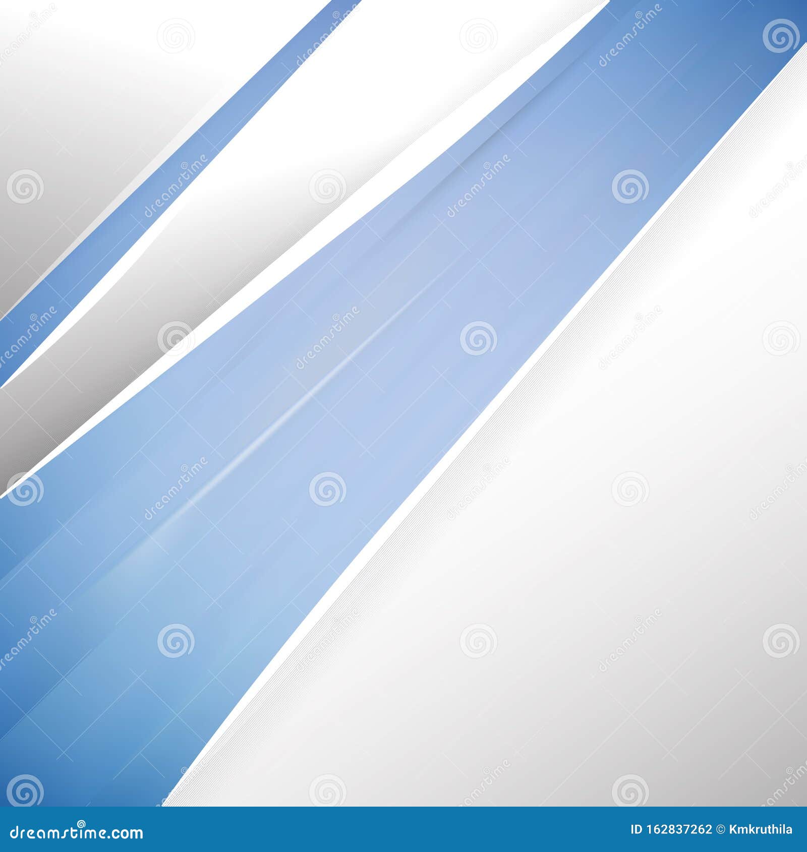 Light Blue Brochure Design Template Stock Vector - Illustration of ...