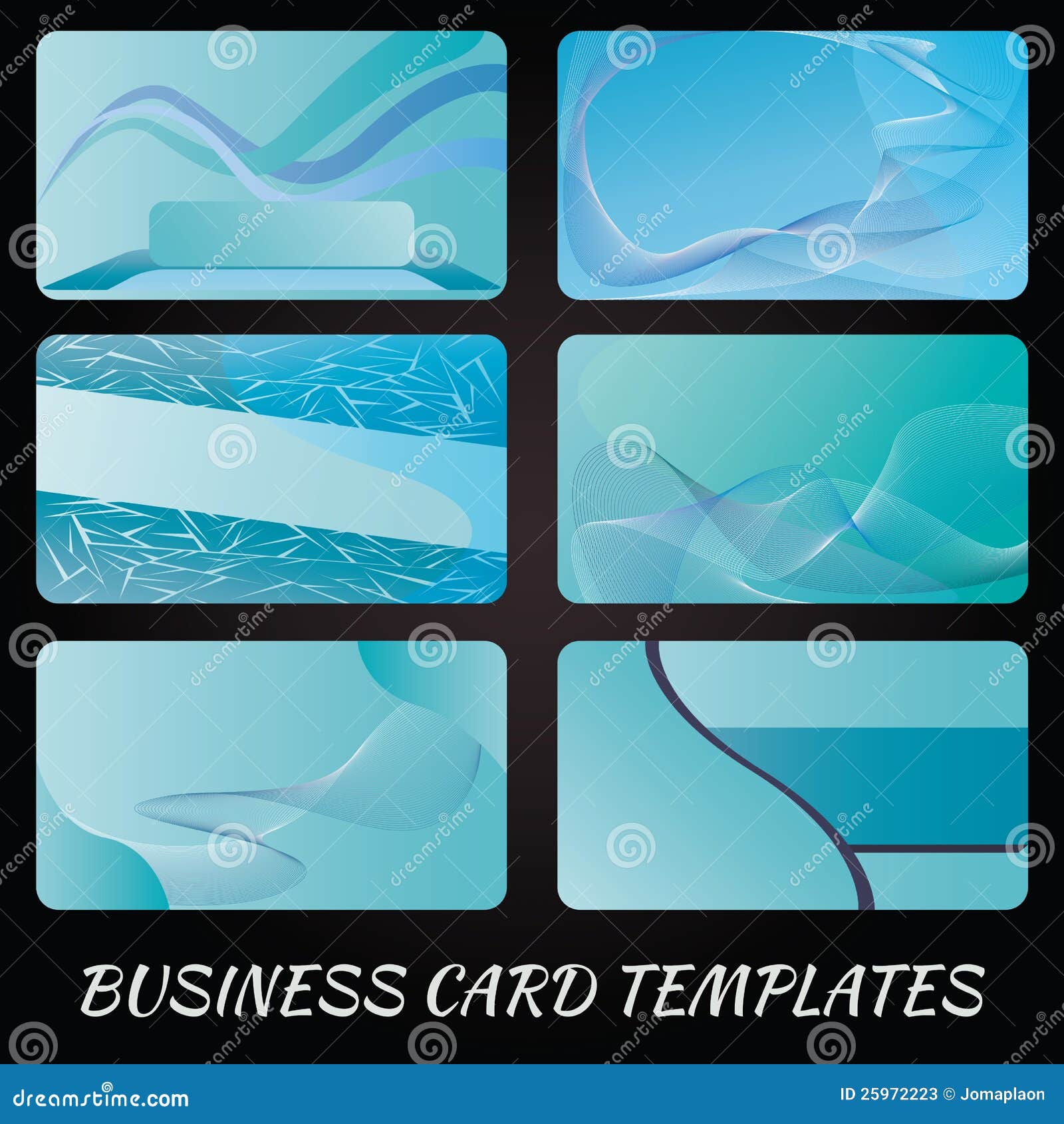 Light blue calling card stock illustration. Illustration of blank ...