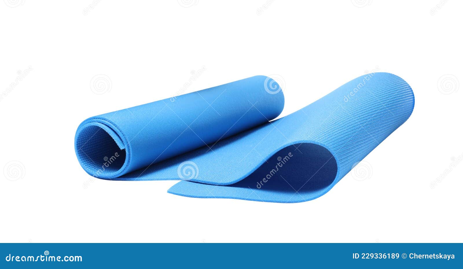 Light Blue Camping Mat Isolated on White Stock Image - Image of camp ...