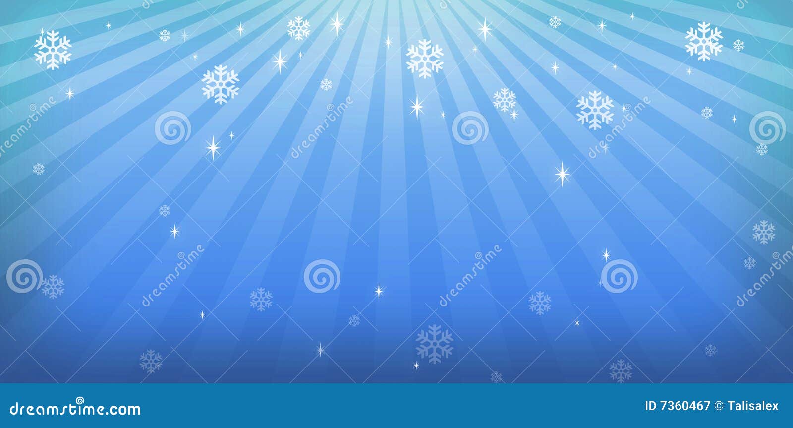 Light Blue Christmas Background Stock Illustration - Illustration of ...