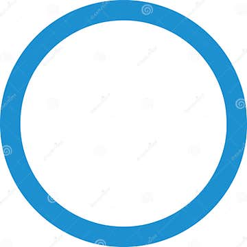 Light blue circle frame stock vector. Illustration of blue - 107159627