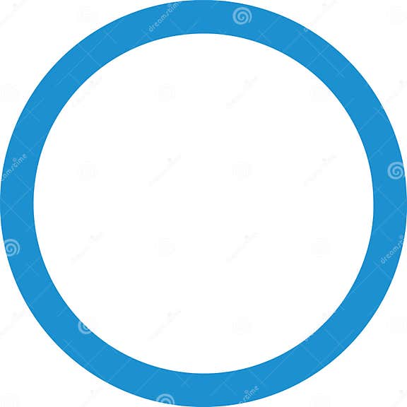 Light blue circle frame stock vector. Illustration of blue - 107159627