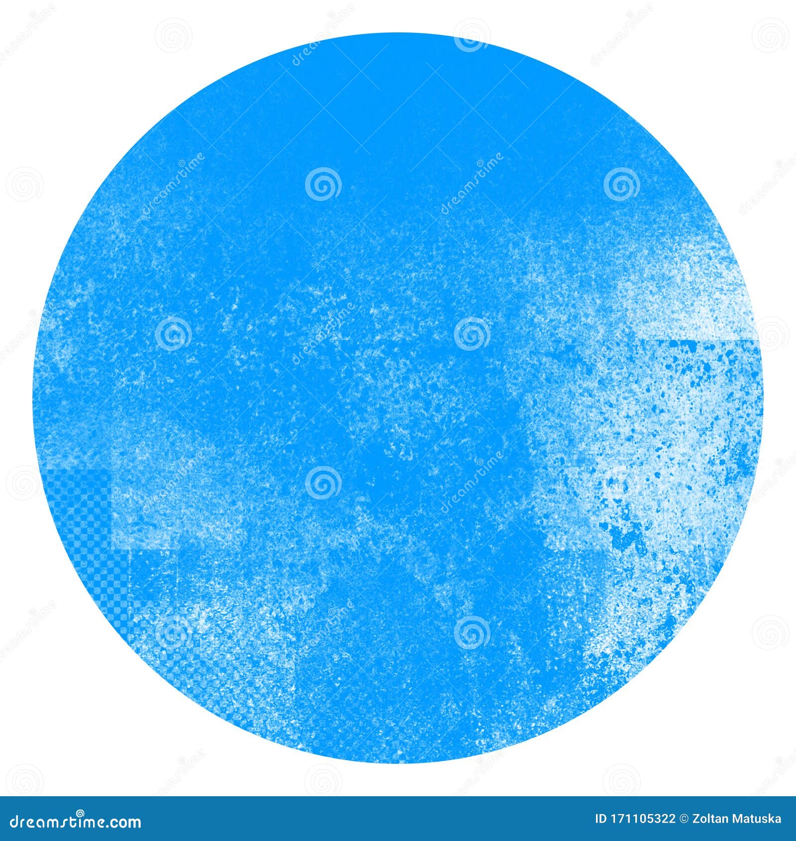 Light Blue Circle,round Shape, Art Abstract Background, Isolated Web ...
