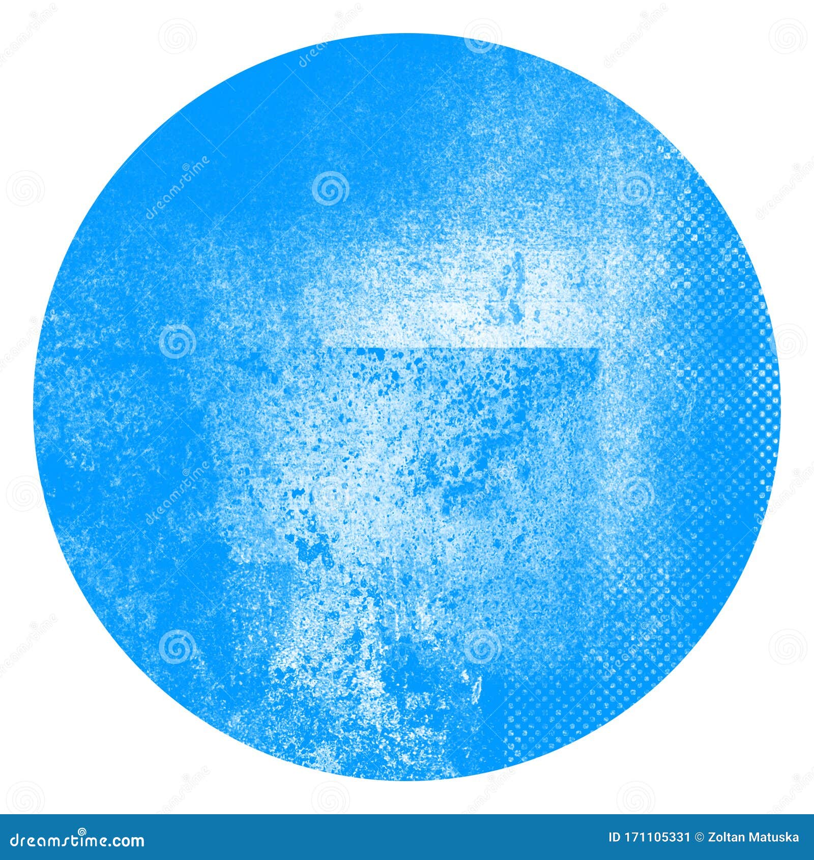 Light Blue Circle,round Shape, Art Abstract Background, Isolated Web ...