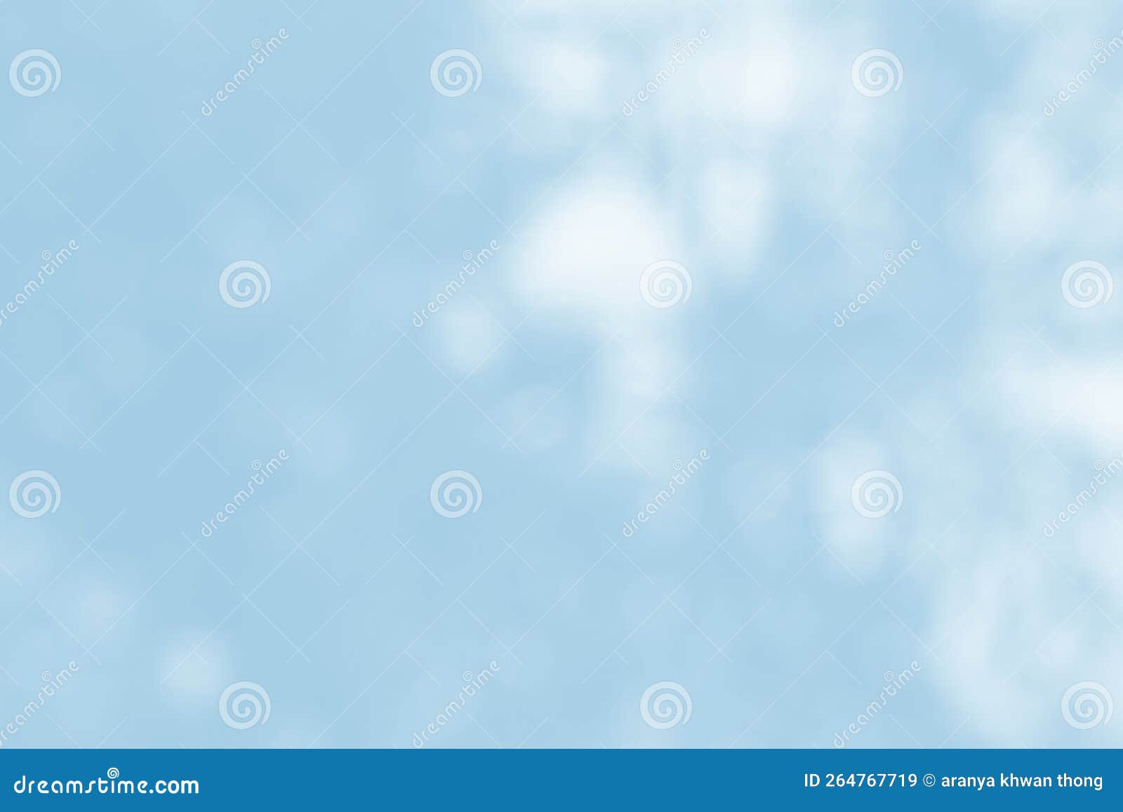 Light Blue Cloud Bokeh As Background Stock Illustration - Illustration ...