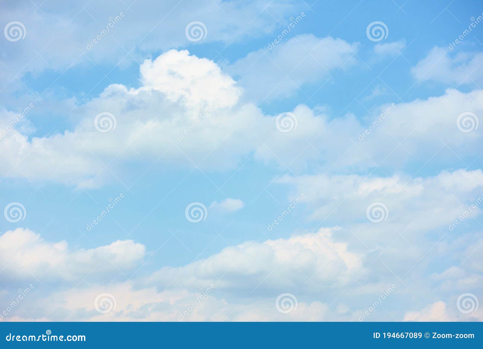 Light blue cloudy sky stock image. Image of weather - 194667089