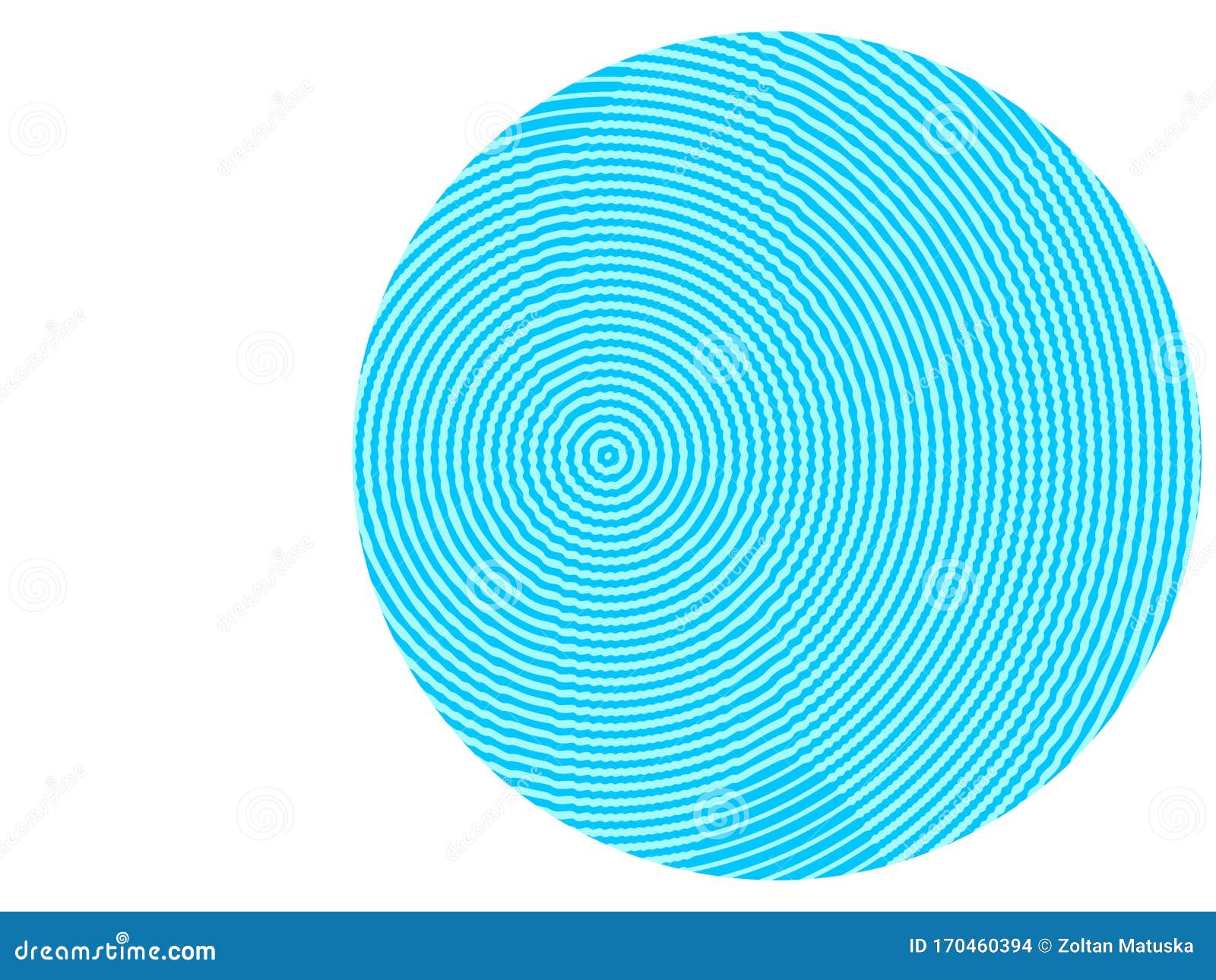 Light Blue Color Gradient Web Icon Template, Round Circle Shape ...