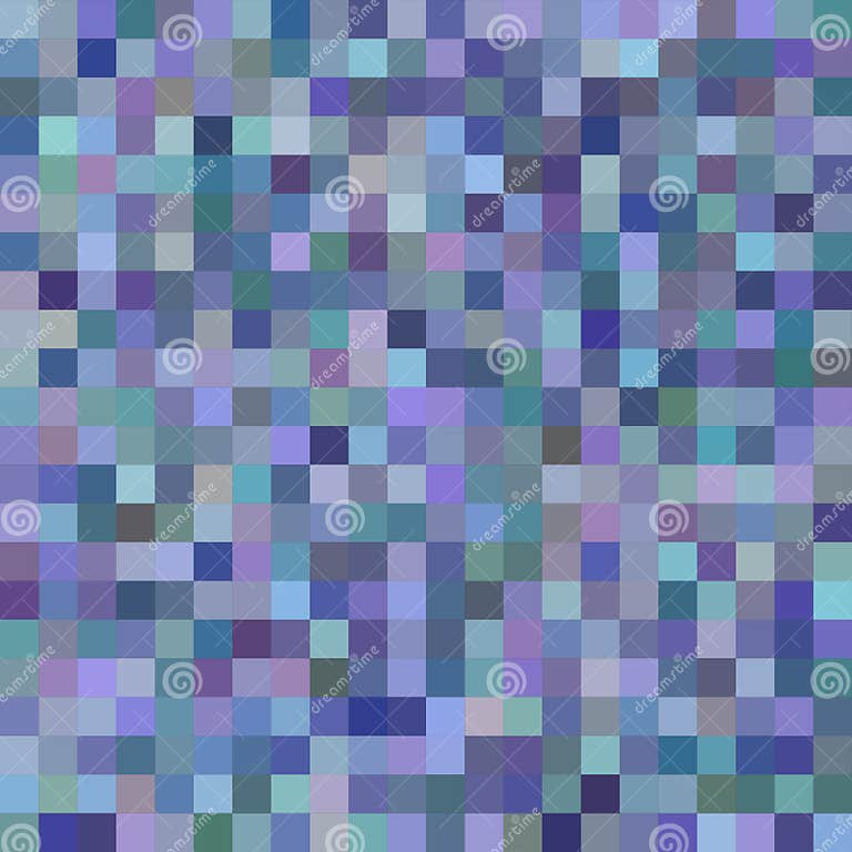 Light Blue Color Square Mosaic Texture in Rectangular Style and ...