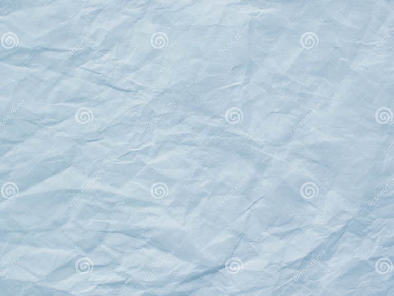 Light Blue Crumpled Paper Texture Background Stock Photo - Image of ...