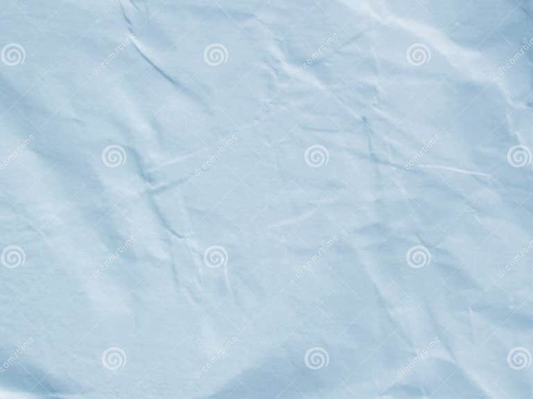 Light Blue Crumpled Paper Texture Background Stock Photo - Image of ...