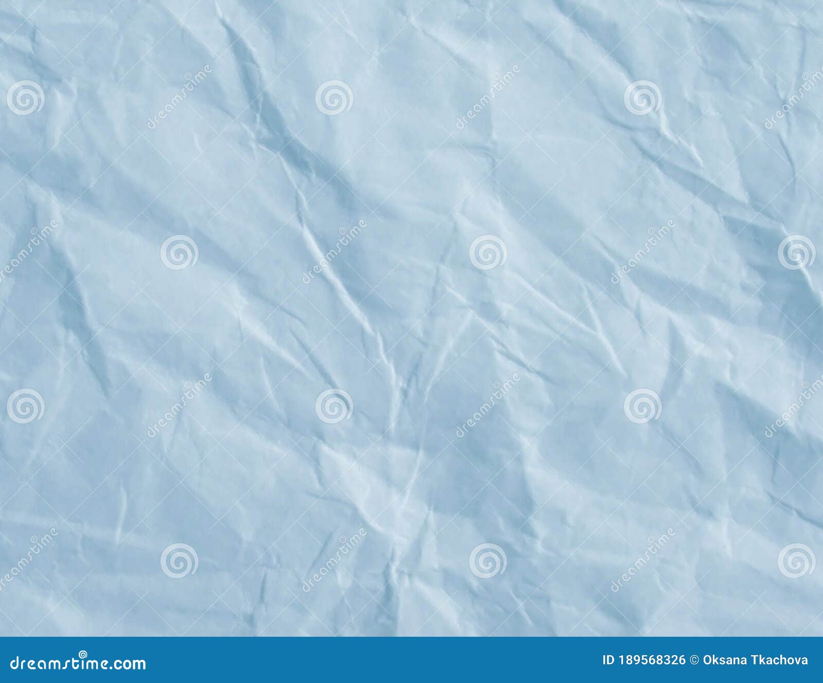 Light Blue Crumpled Paper Texture Background Stock Photo - Image of ...