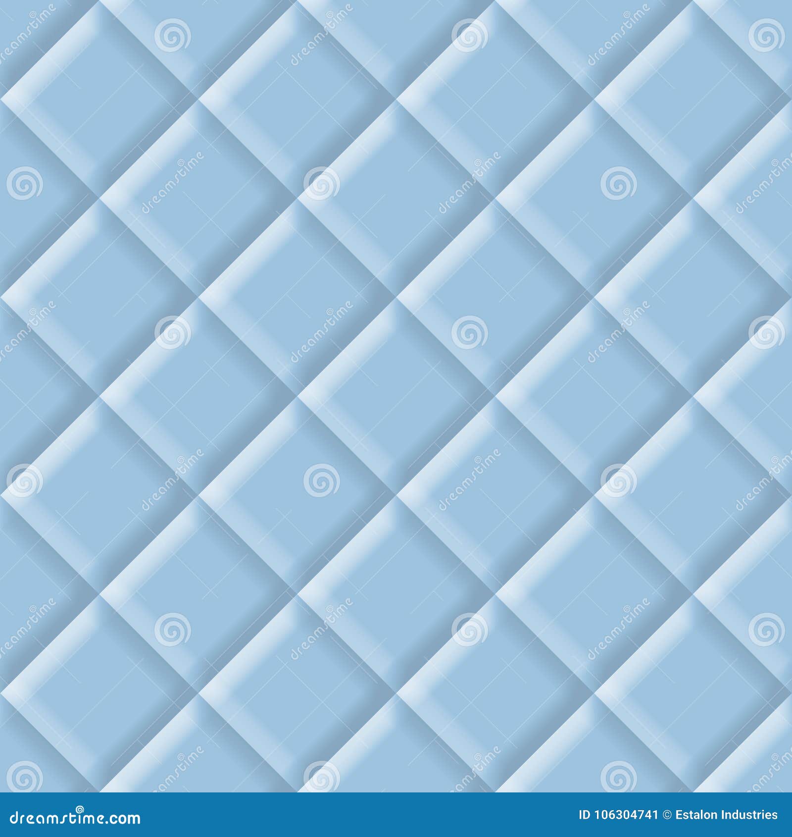 Light Blue Cushion Repeat Pattern Background Stock Illustration ...