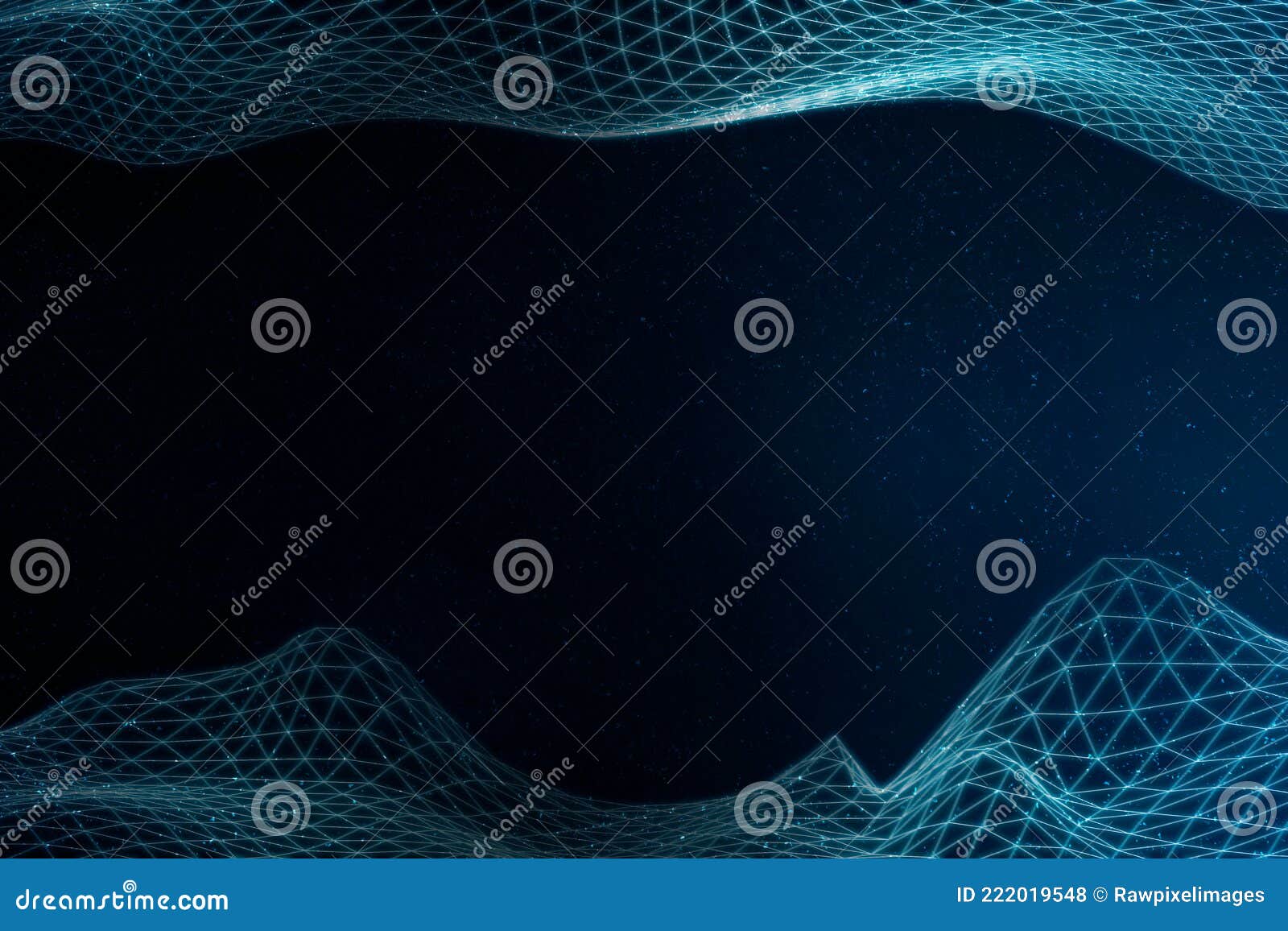 Light Blue 3D Abstract Wave Pattern Background Stock Photo - Image of light, networking: 222019548