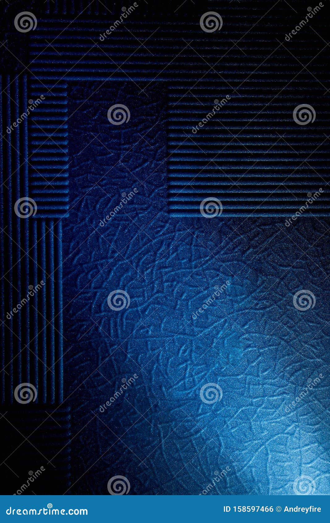Light Blue Diagonal Diffuse Beam of Light on a Blue Background with a ...
