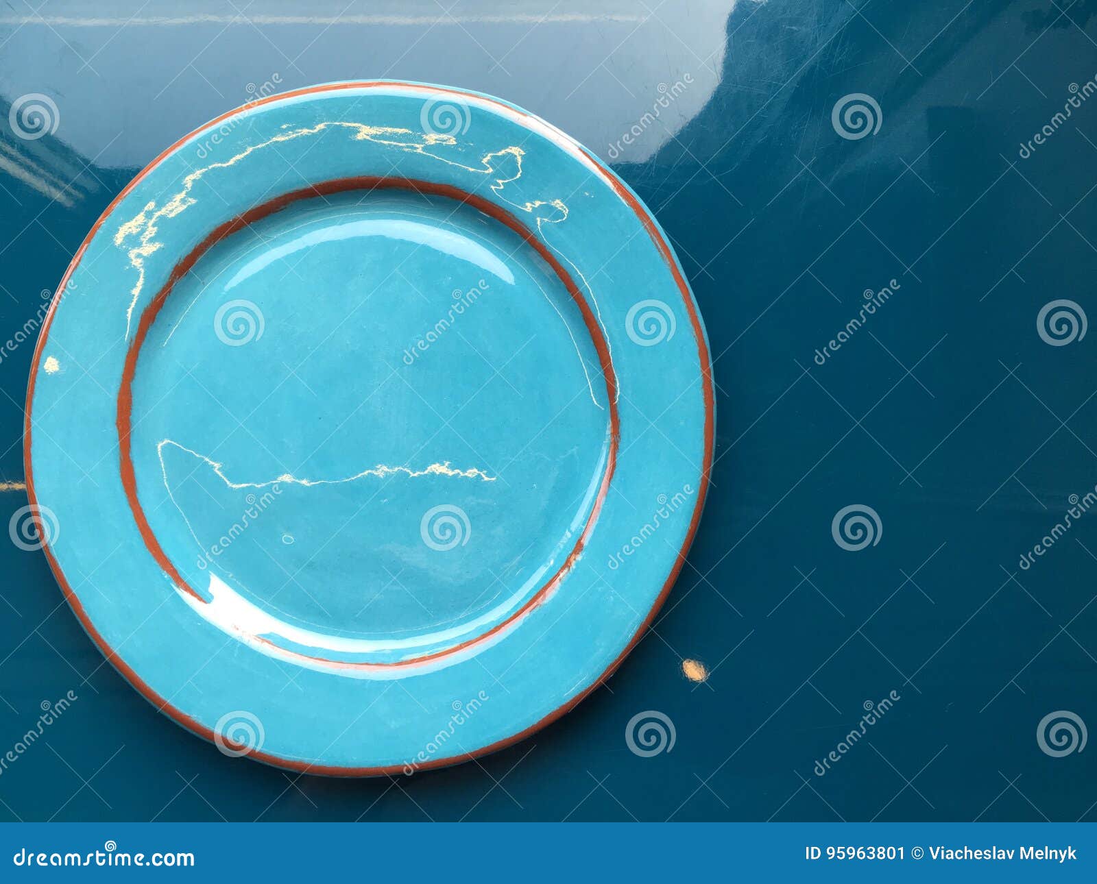 Light Blue Dish Orange Rims Stock Photos - Free & Royalty-Free Stock ...