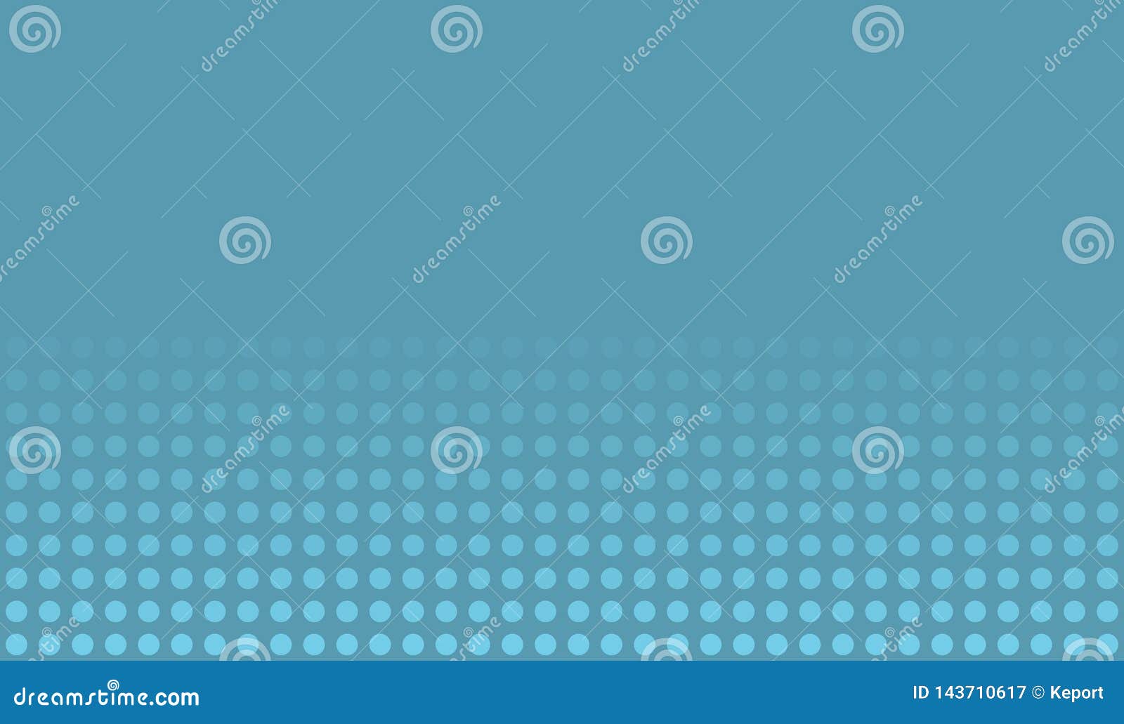 Light Blue Dots on Blue Background Stock Illustration - Illustration of ...