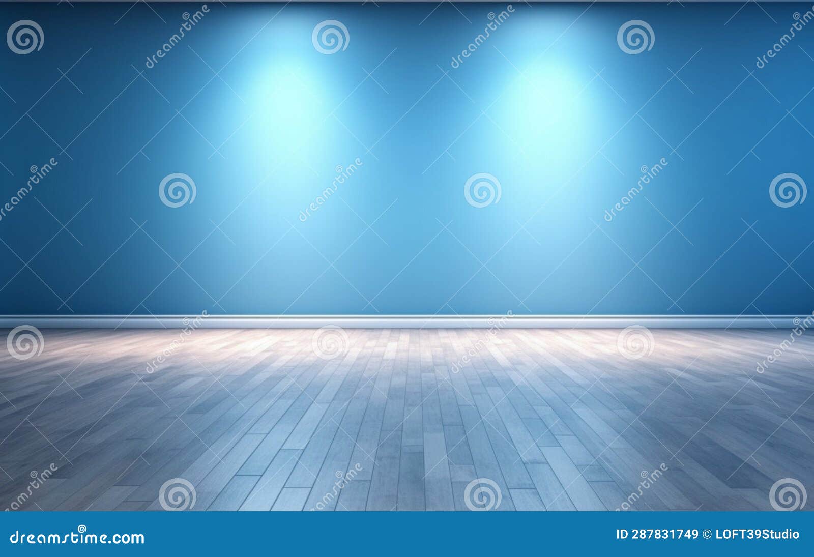 Light_blue_empty_wall_and_smooth_floor_with_1690444648100_3 Stock ...