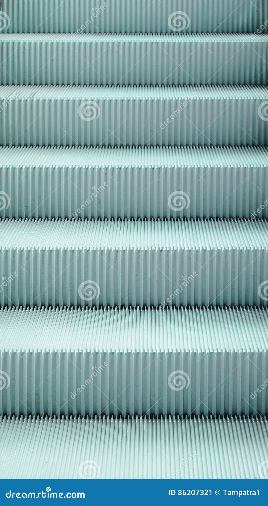 Light Blue Escalator Pattern, Close-up Step, Texture Stock Image ...