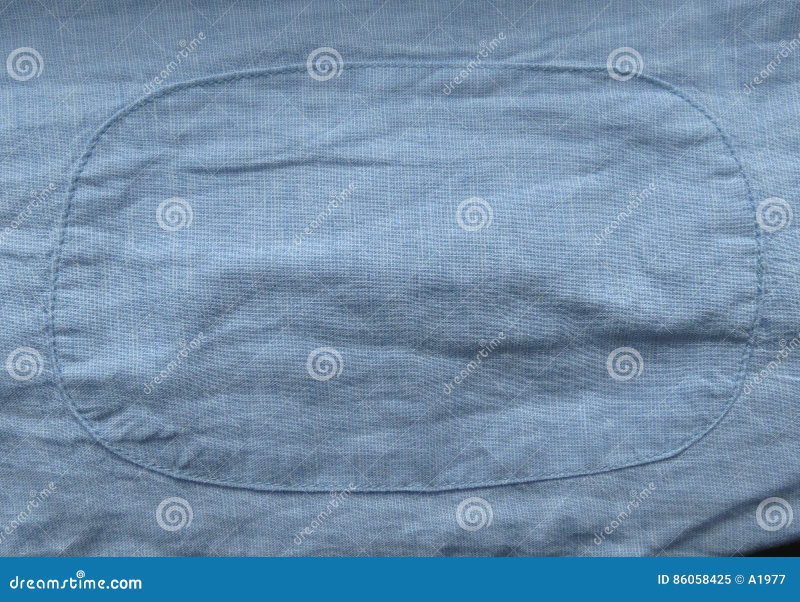 Light Blue Fabric Texture with Patch Background Stock Image - Image of ...