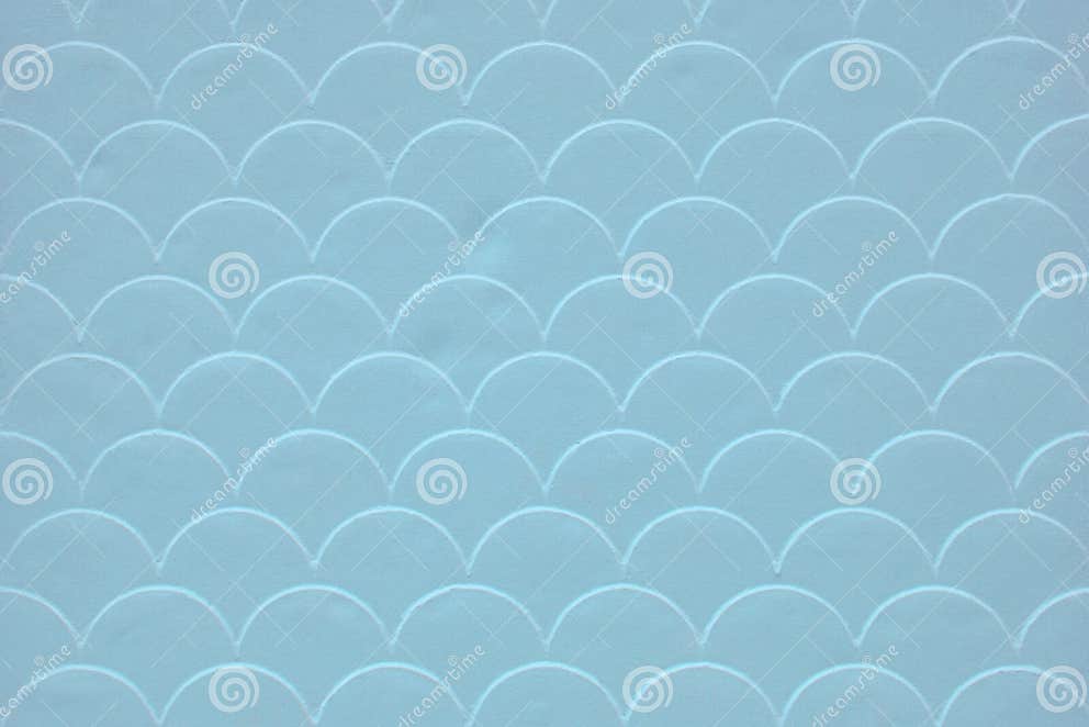 Light Blue Fish Scale Seamless Pattern Stock Image - Image of scale ...