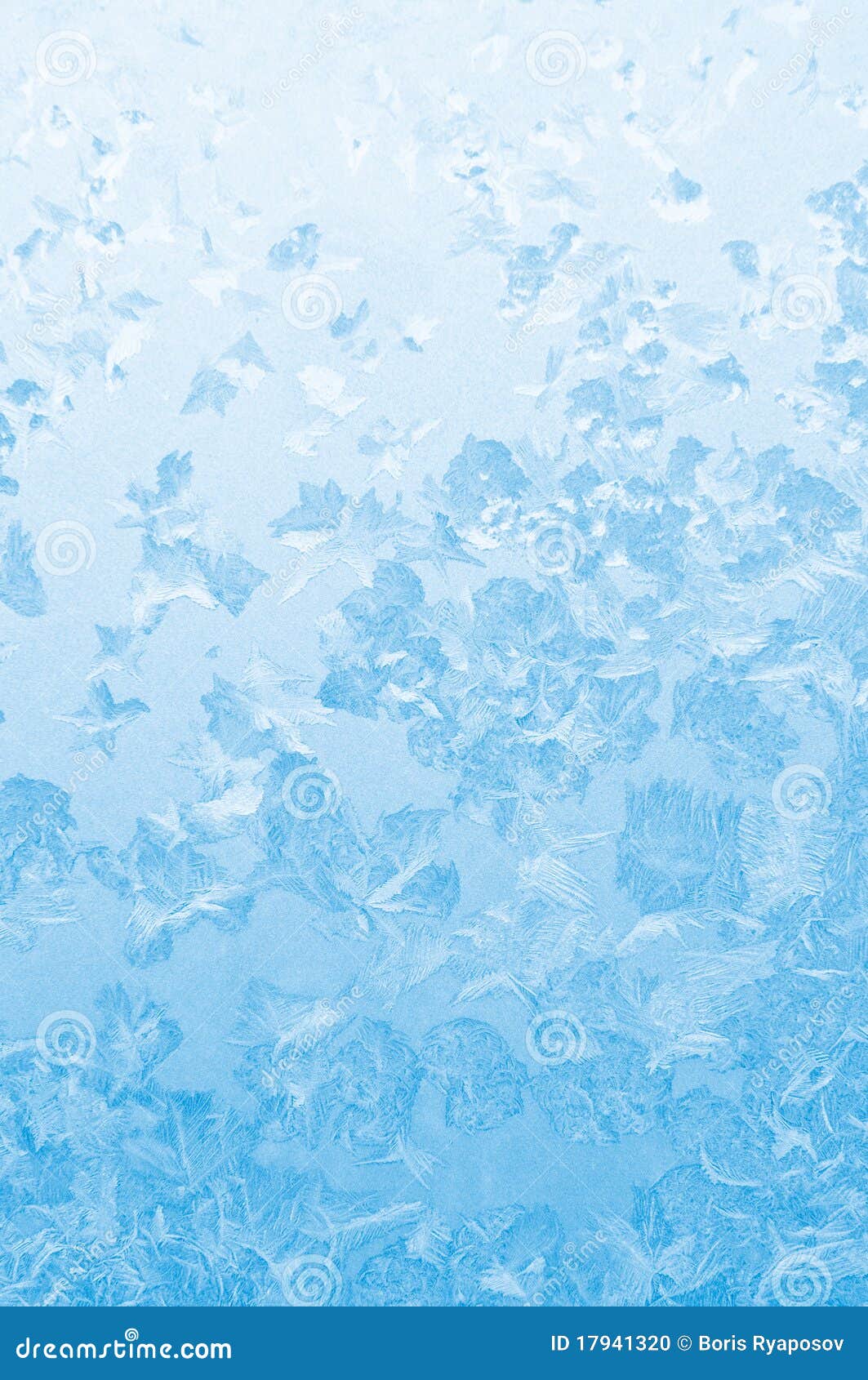 Light Blue Frozen Window Glass Stock Photo - Image of frozen, ethereal ...