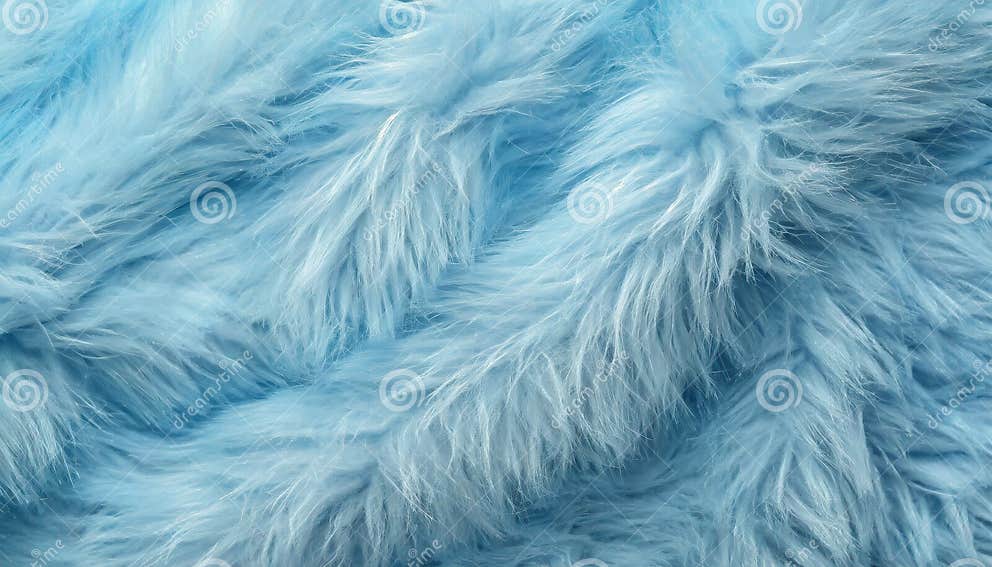 Light Blue Fur Texture Top View Stock Illustration - Illustration of ...