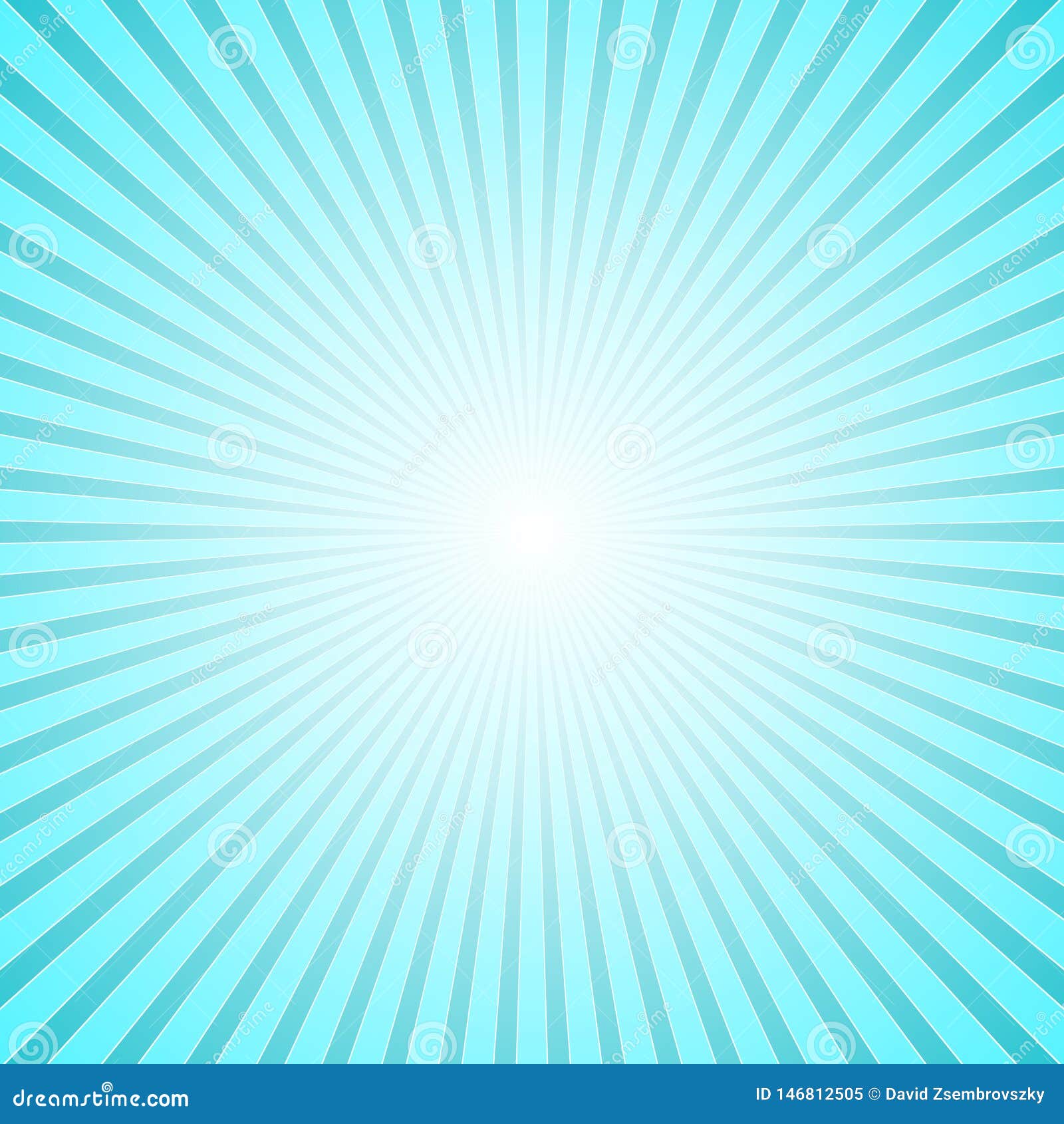 Light Blue Geometric Abstract Ray Burst Background Stock Vector ...