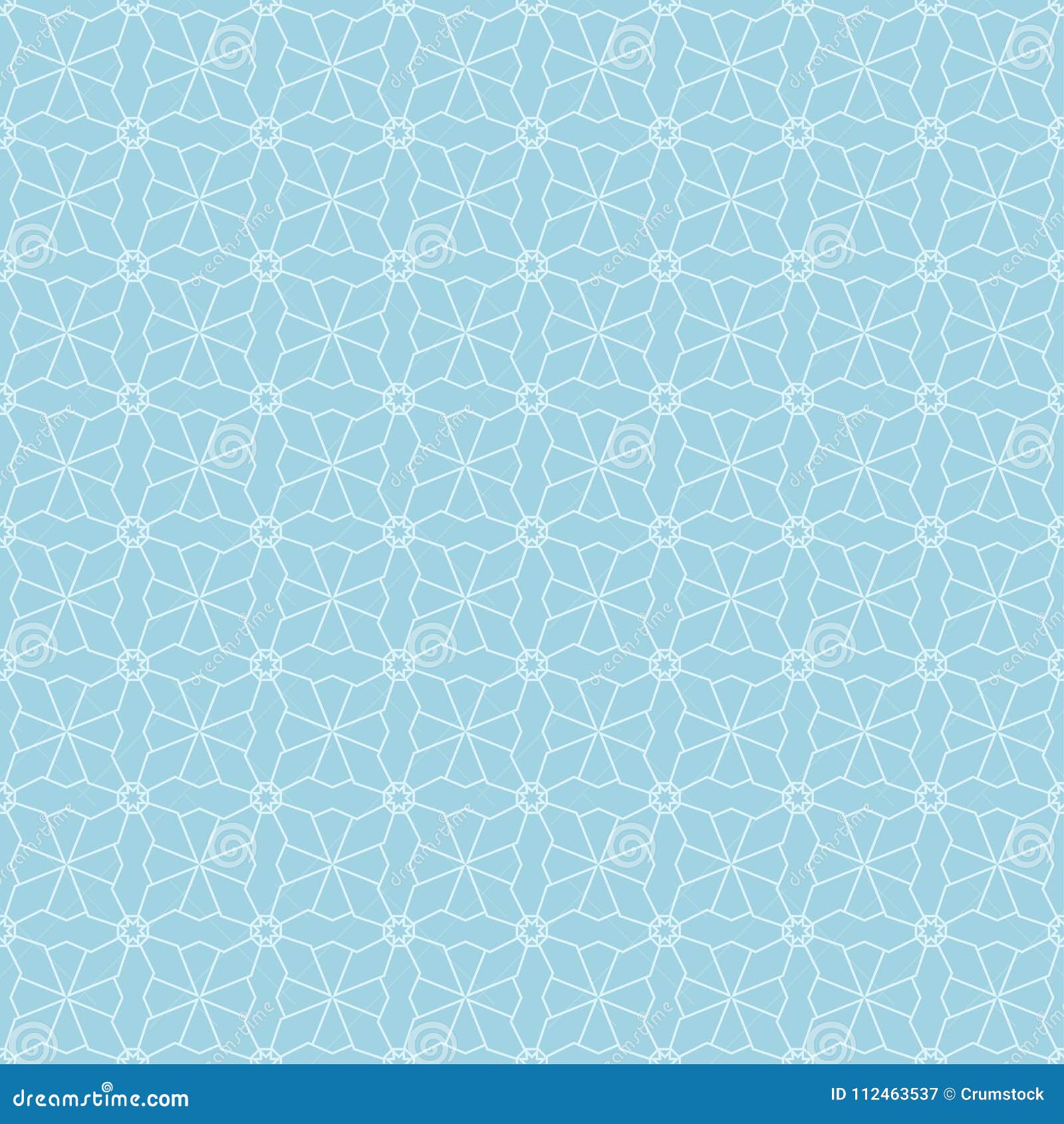 Light Blue Geometric Design. Seamless Pattern Stock Vector ...