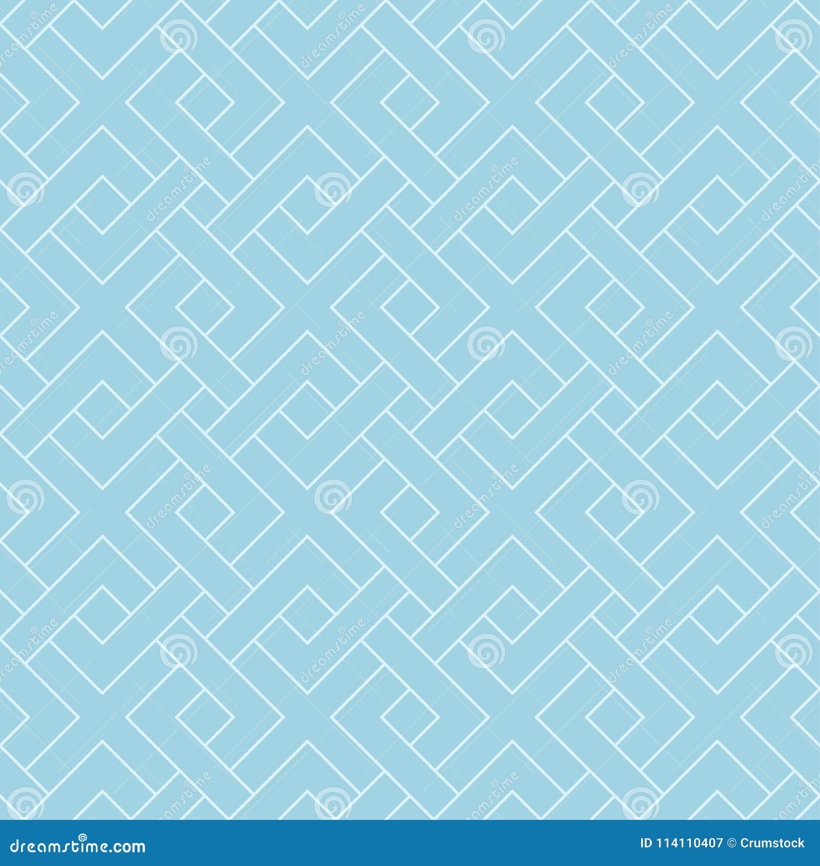 Light Blue Geometric Print. Seamless Pattern Stock Vector ...