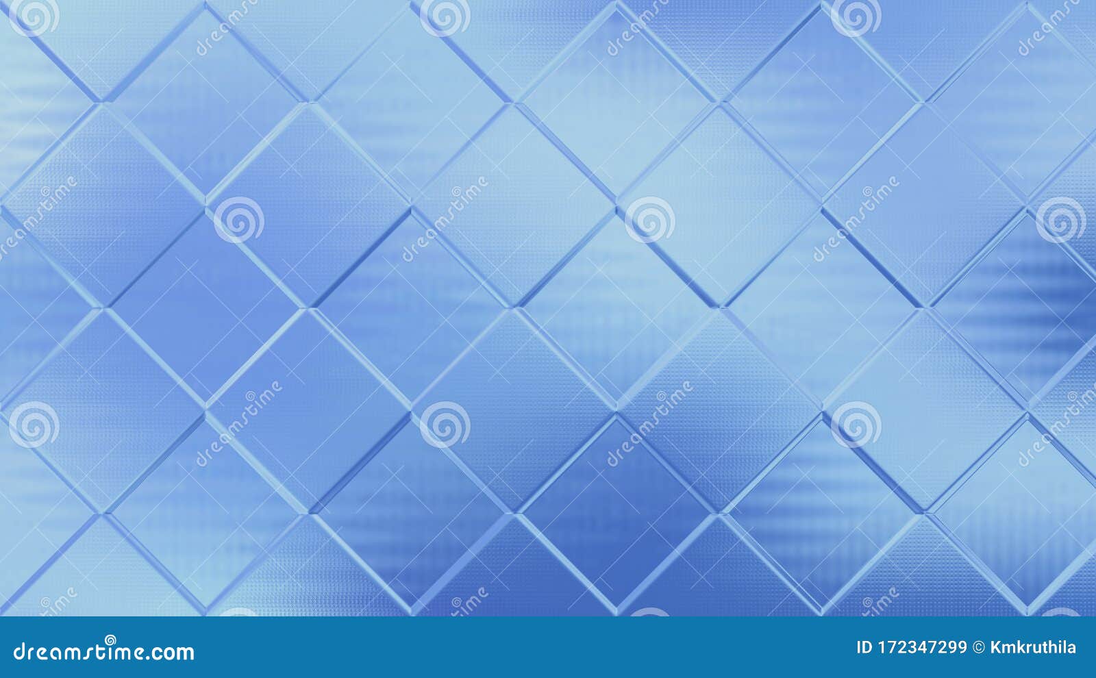 Light Blue Geometric Square Background Design Stock Illustration ...