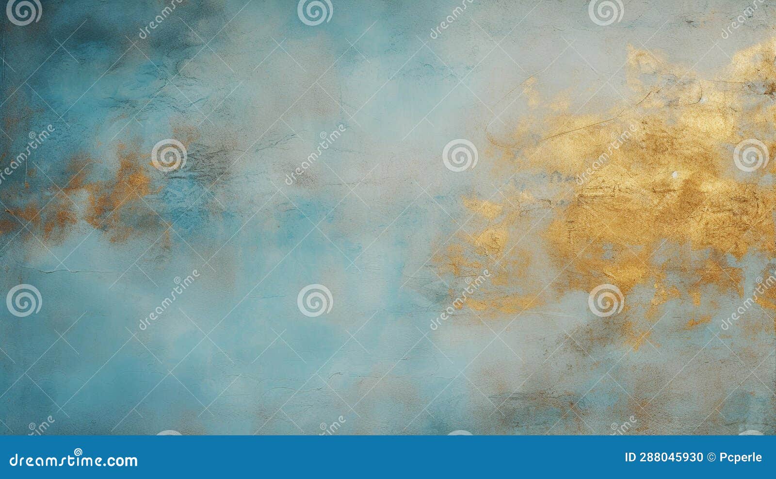 Light Blue and Gold Grunge Texture Stock Illustration - Illustration of ...