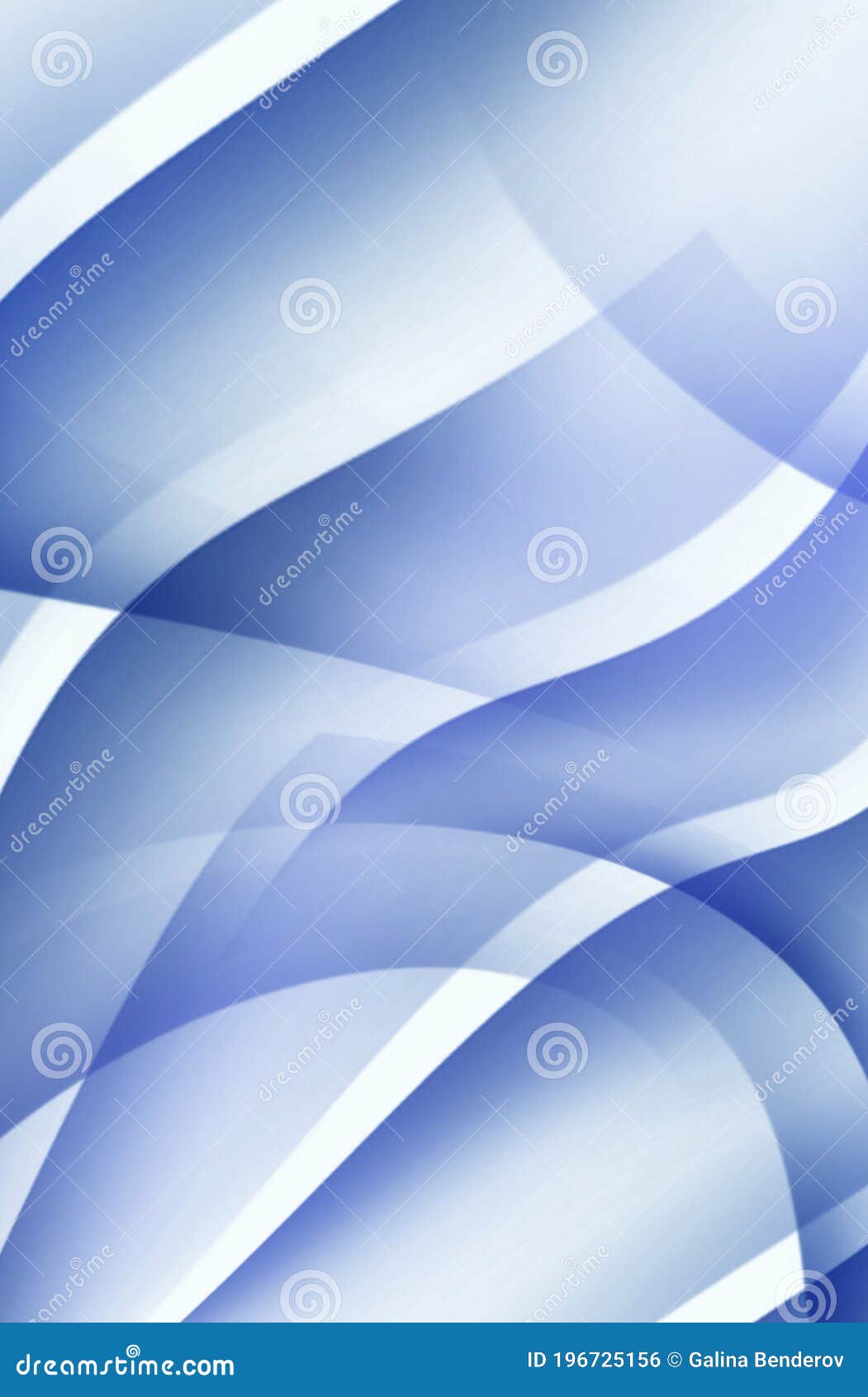 Light Blue Gradient Background with Elegant Wavy Lines. Stock ...