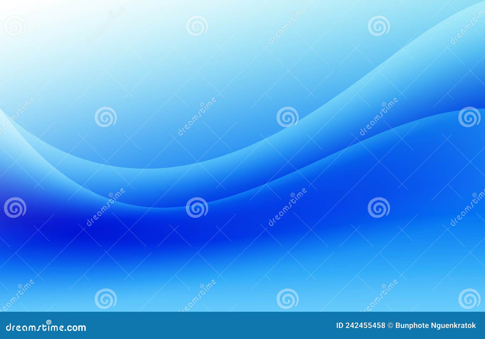 Light Blue Gradient or Shadow Abstract Science Background with Curved ...