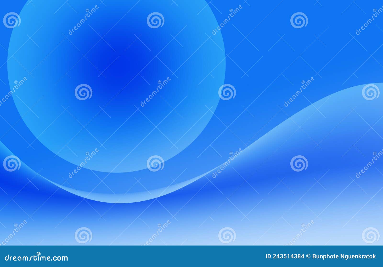 Light Blue Gradient or Shadow Abstract Science Background with Curved ...