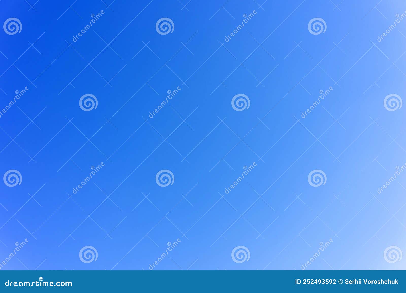 Light Blue Gradient Sky. Natural Blue Background Stock Photo - Image of ...