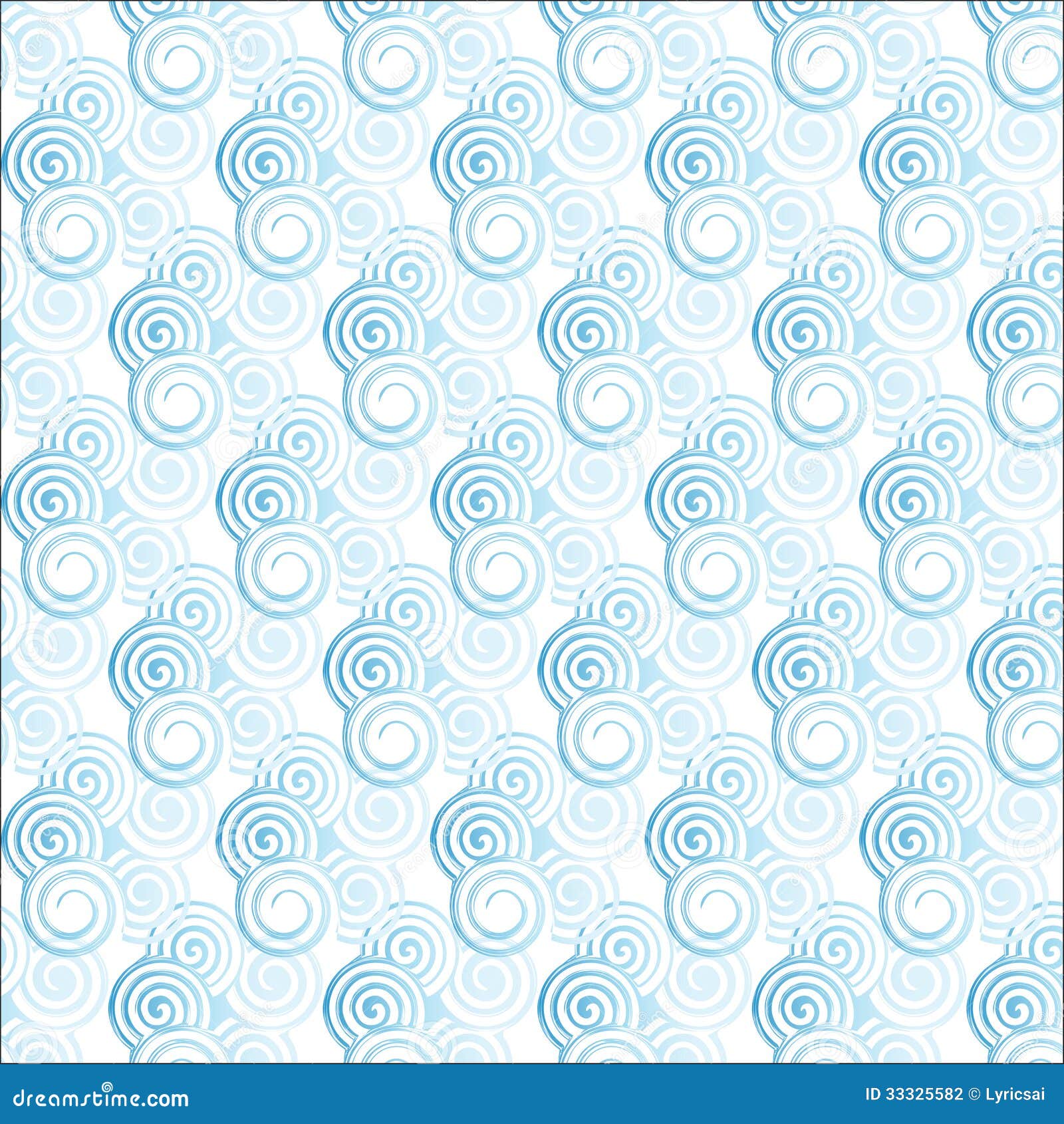 Light Blue Gradient Spiral Pattern Stock Vector - Illustration of ...